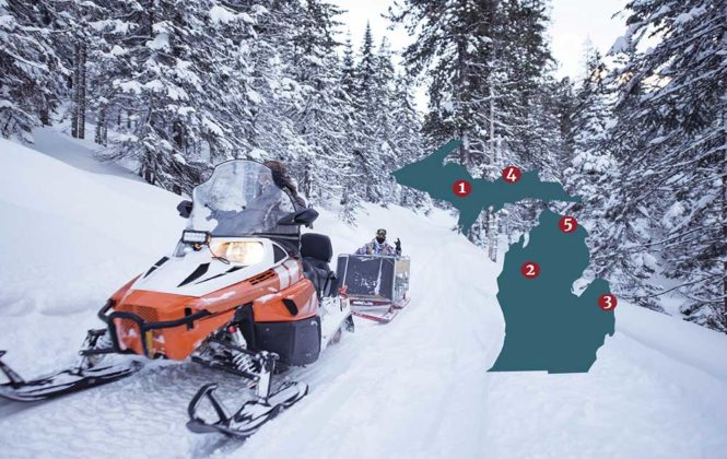 Best Of Michigan: Snowmobile Trails - Michigan Country Lines Magazine